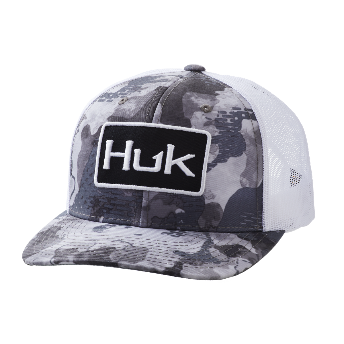 HUK Huk'D Up Angler Refraction Unisex One-size-fits-all Hat - Bowtreader